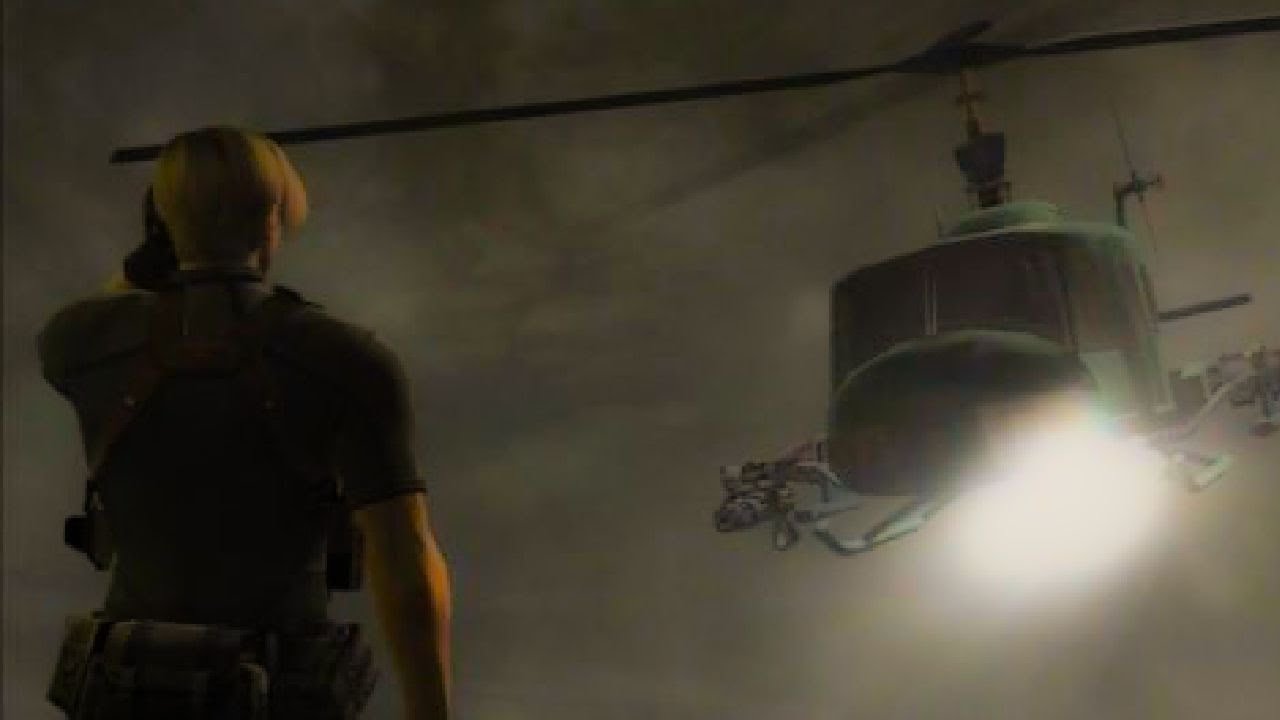 Resident Evil 4 Walkthrough Part 17 - Helicopter Mike - YouTube