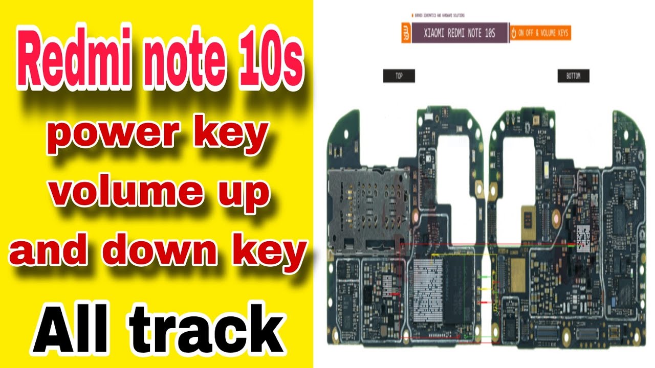 Redmi note 10s power key and volume up down key all track - YouTube