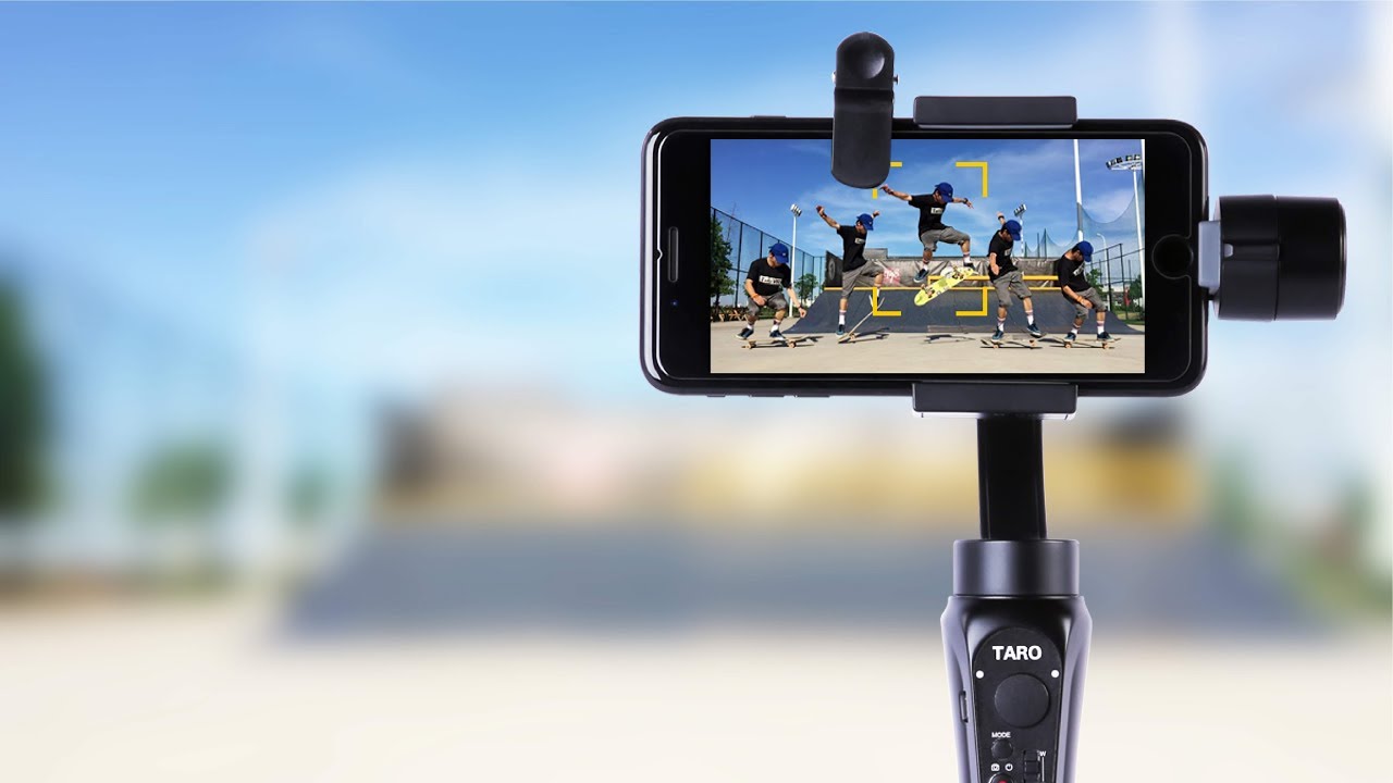 Robot Camera Stabilizer - Gimbal 2.0 (auto-tracking stabilizer) - YouTube