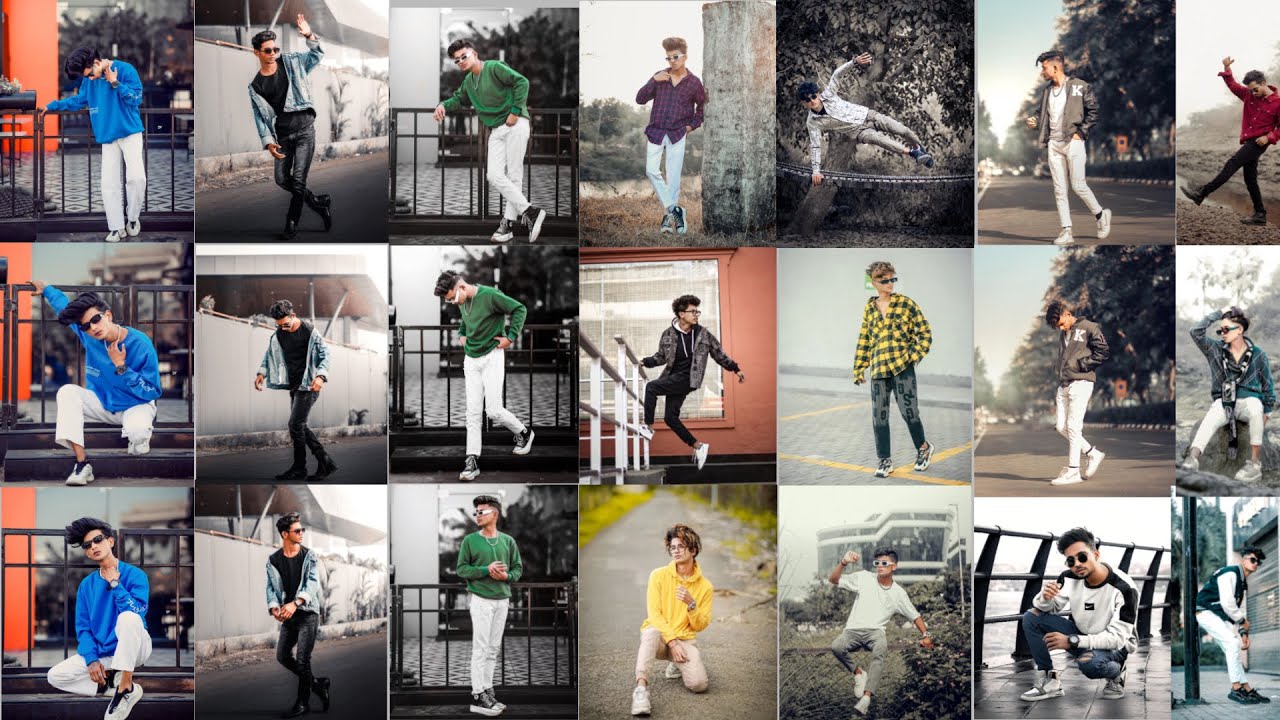 new stylish photoshoot pose for boys | top new attitude pose for boys | outdoor photoshoot pose ...