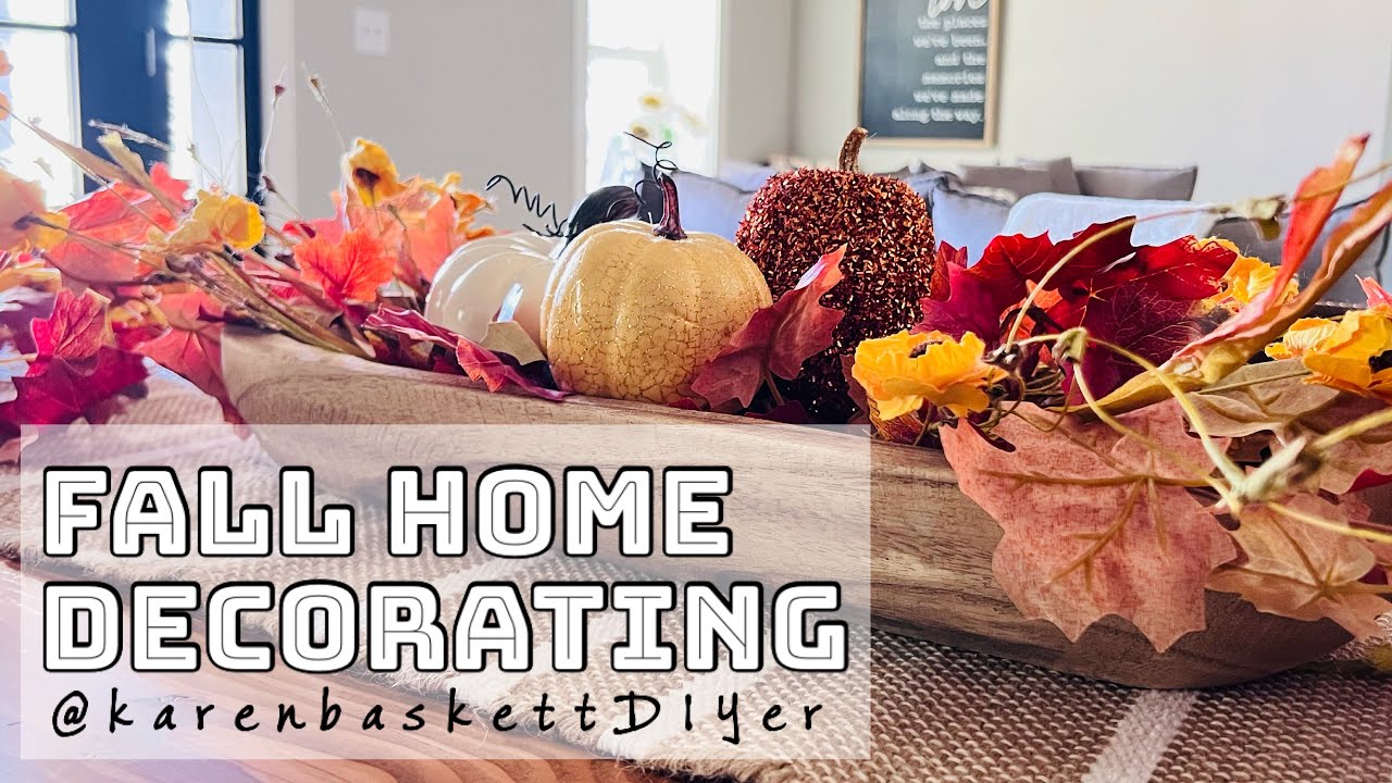 Simple Fall Home Decor | Fall 2023 Decor Ideas - YouTube