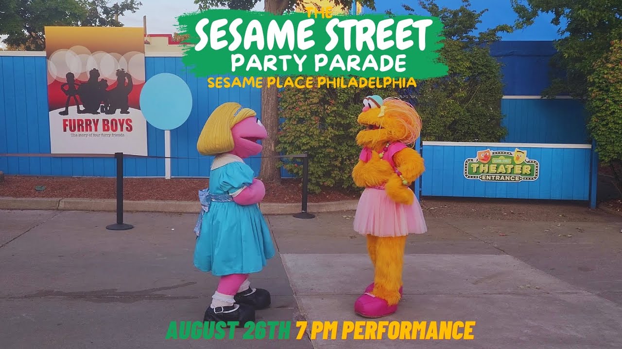 Sesame Street Party Parade | August 26th 7pm Performance | Sesame Place ...