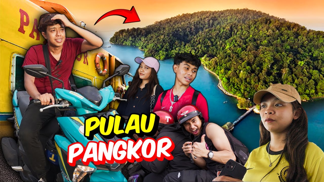 AIREL BERG4DUH DENGAN CARLY SEBAB NANA !! - PULAU PANGKOR 24 JAM !! - YouTube