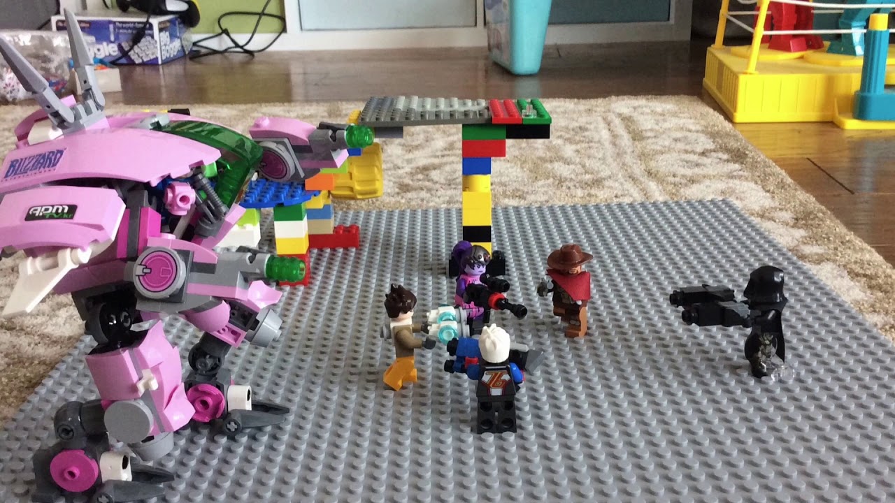 LEGO Overwatch: 6 player death match! - YouTube