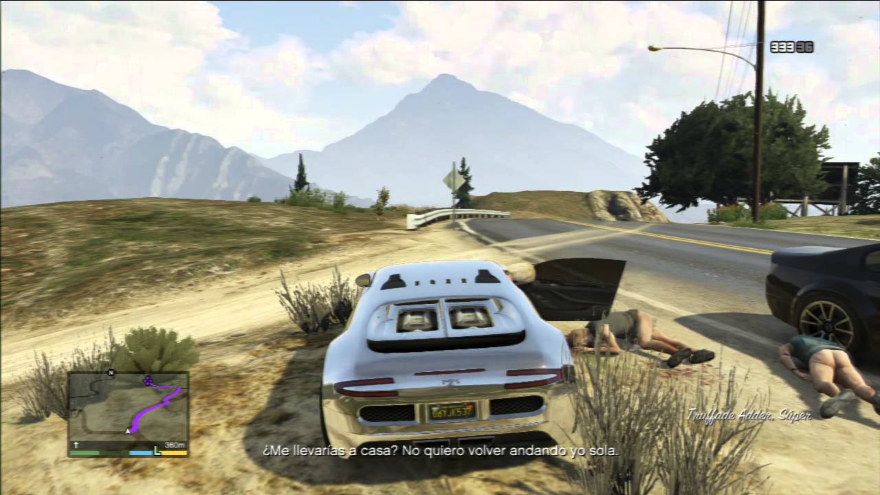 Gta 5 Bugatti Veyron (Truffade Adder Super) - YouTube
