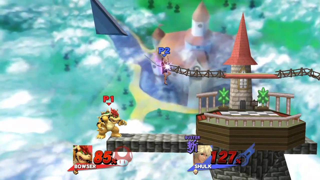 Super smash bros for Wii U Bowser vs Anime Shulk - YouTube