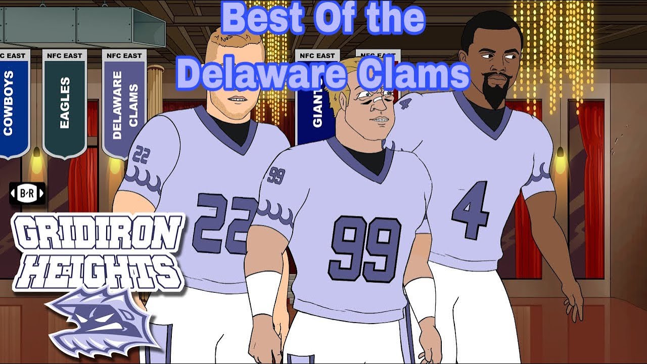 Gridiron Heights, but it’s just the DELAWARE CLAMS - YouTube