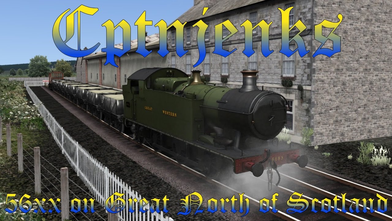 56xx on Great North of Scotland - Train Simulator - YouTube