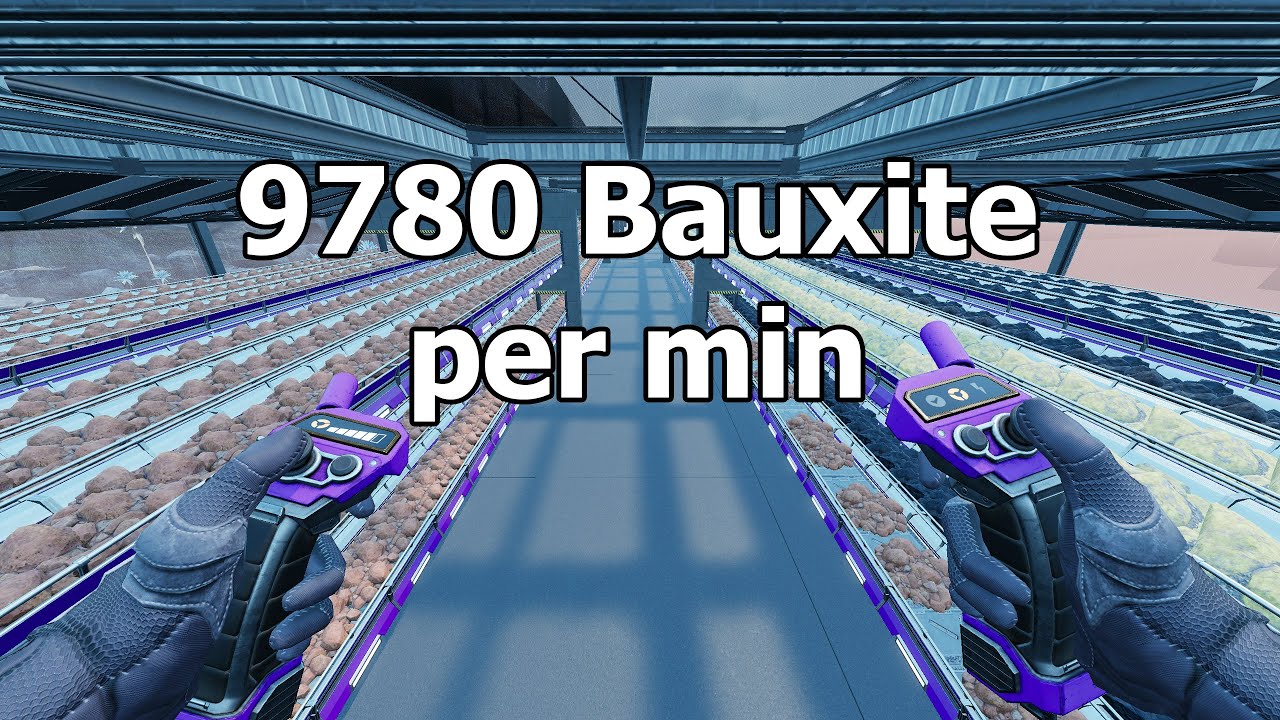 Massive Aluminum factory Satisfactory - YouTube