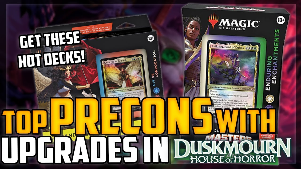 Get These Precons Getting LOVE in Duskmourn! Upgrades Inbound! - Magic ...