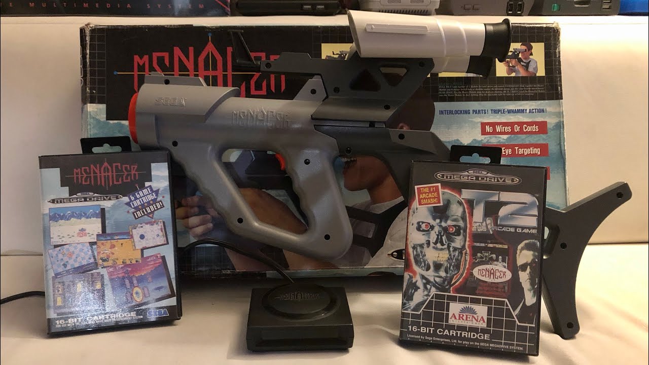 Play The Game : TERMINATOR 2 SEGA GUN MENACER - YouTube