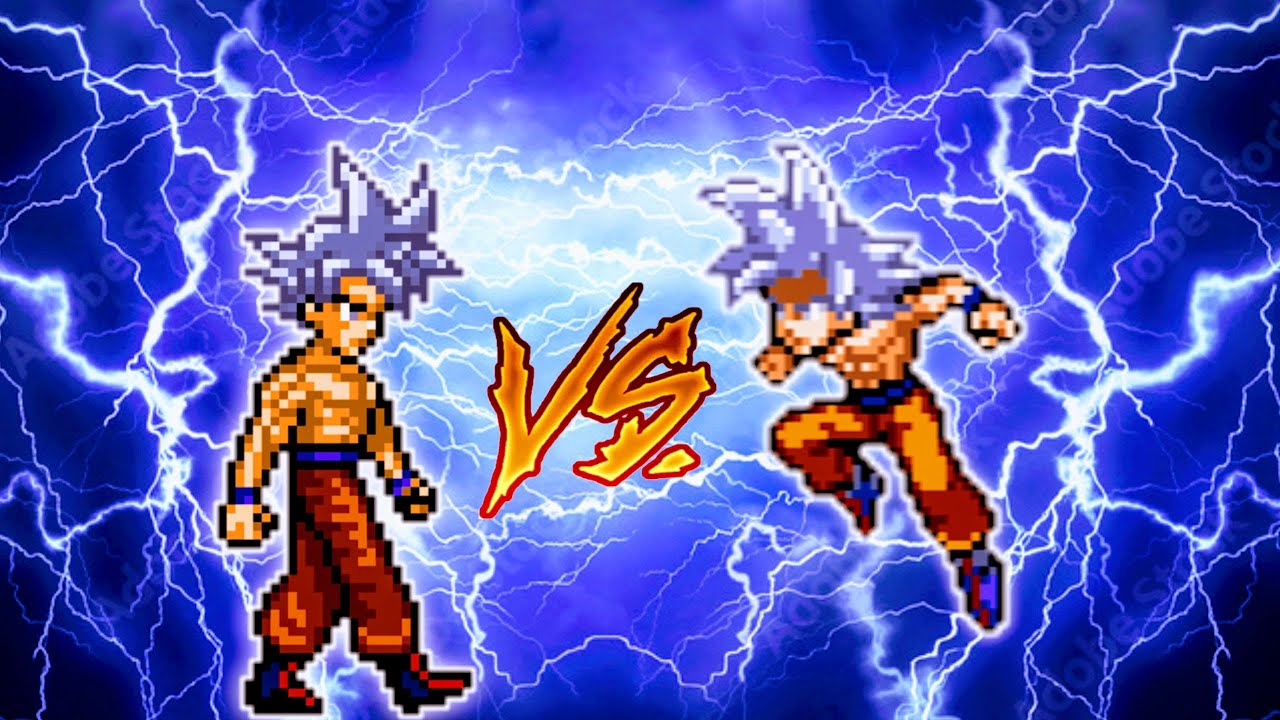 Goku Perfect MUI VS Goku MUI in Jump Force Mugen - YouTube