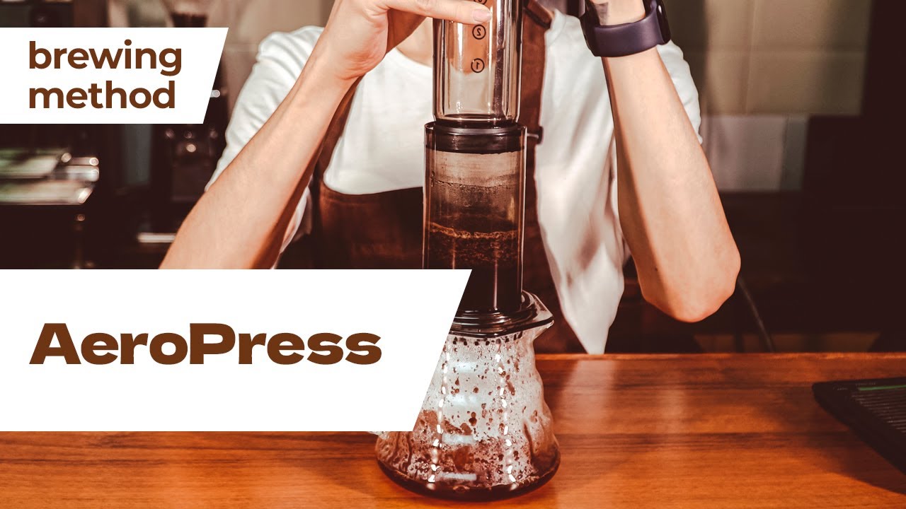 Brewing Coffee with AeroPress (Normal Method) - YouTube