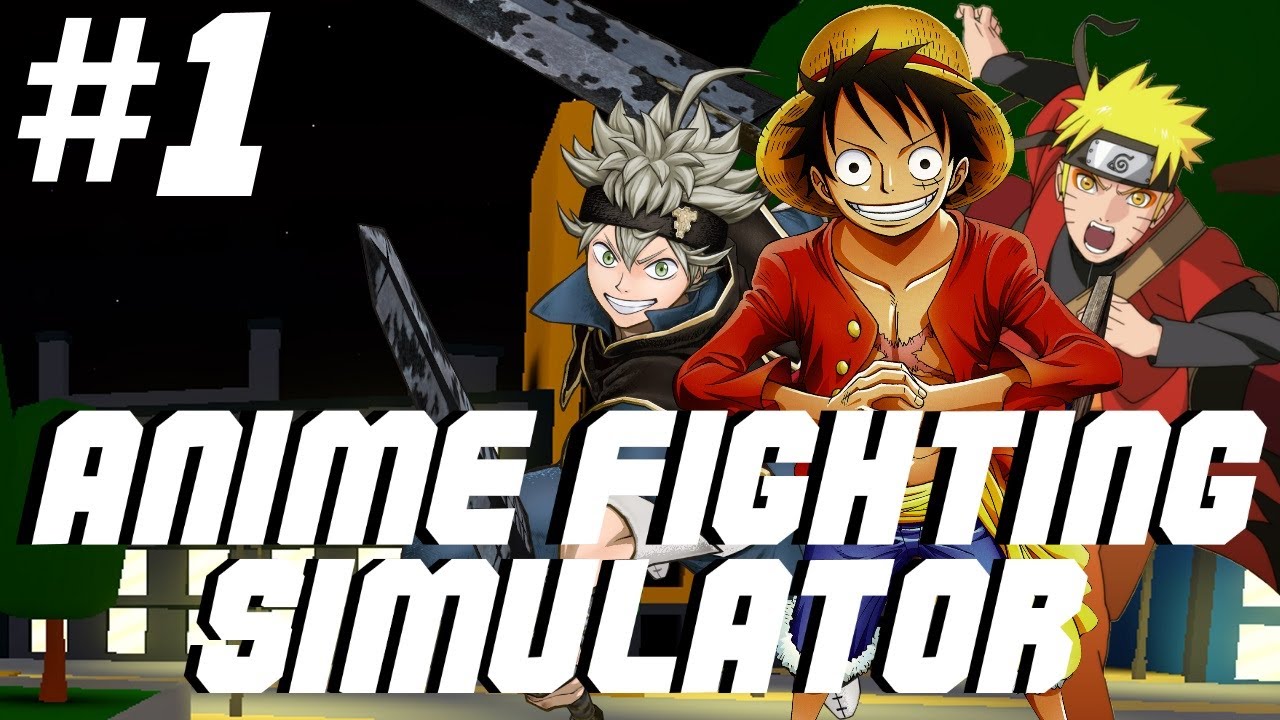 ANIME FIGHTING SIMULATOR - Roblox - Episode #1 - Training (Roblox Anime ...