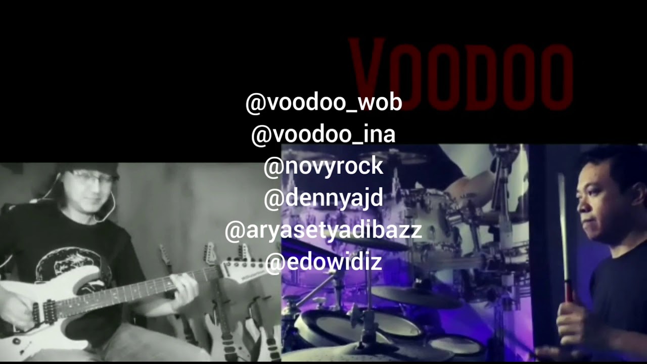 Jamming Voodoo WOB (di rumah saja, lawan corona) - Edo Widiz - YouTube