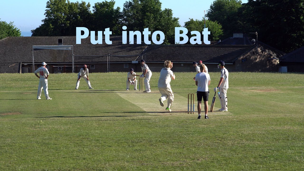 Put into Bat - cricket action between Palmers' 2nd XI v Newhaven. - YouTube