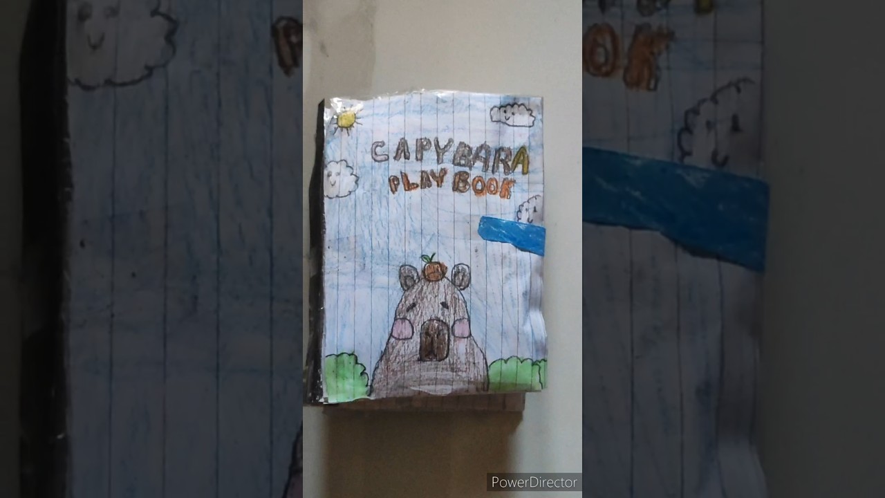 CAPYBARA GAME BOOK#shortsfeed#junocraft#diy - YouTube