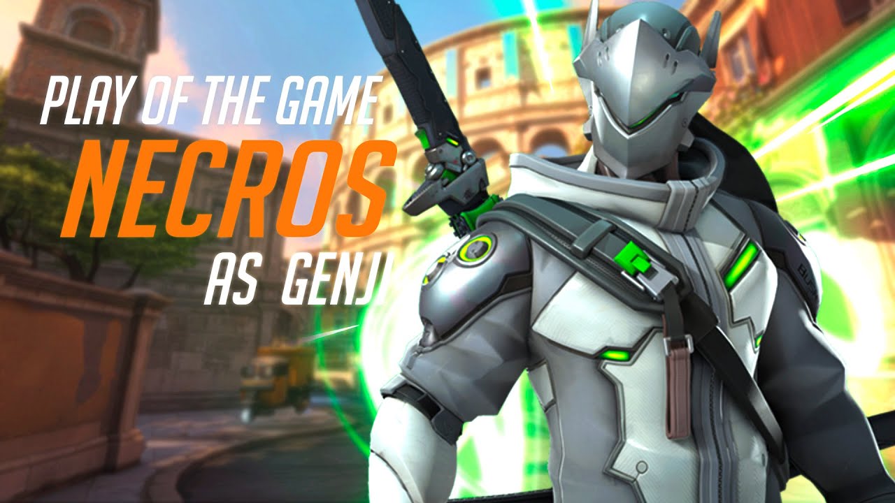 Necros Genji Gameplay on Colosseo! POTG [ Overwatch 2 PVP Beta ] - YouTube