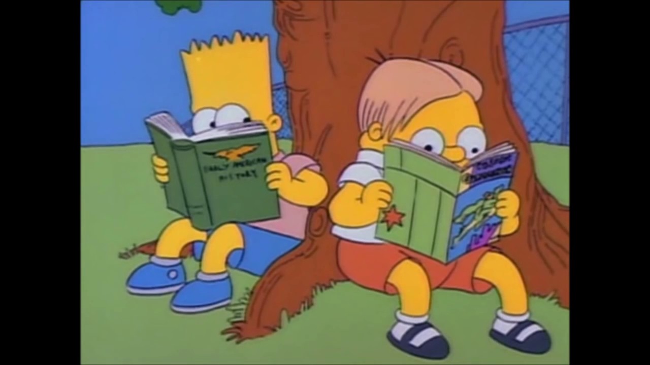 Bart Makes Friends With Martin Prince - The Simpsons - YouTube