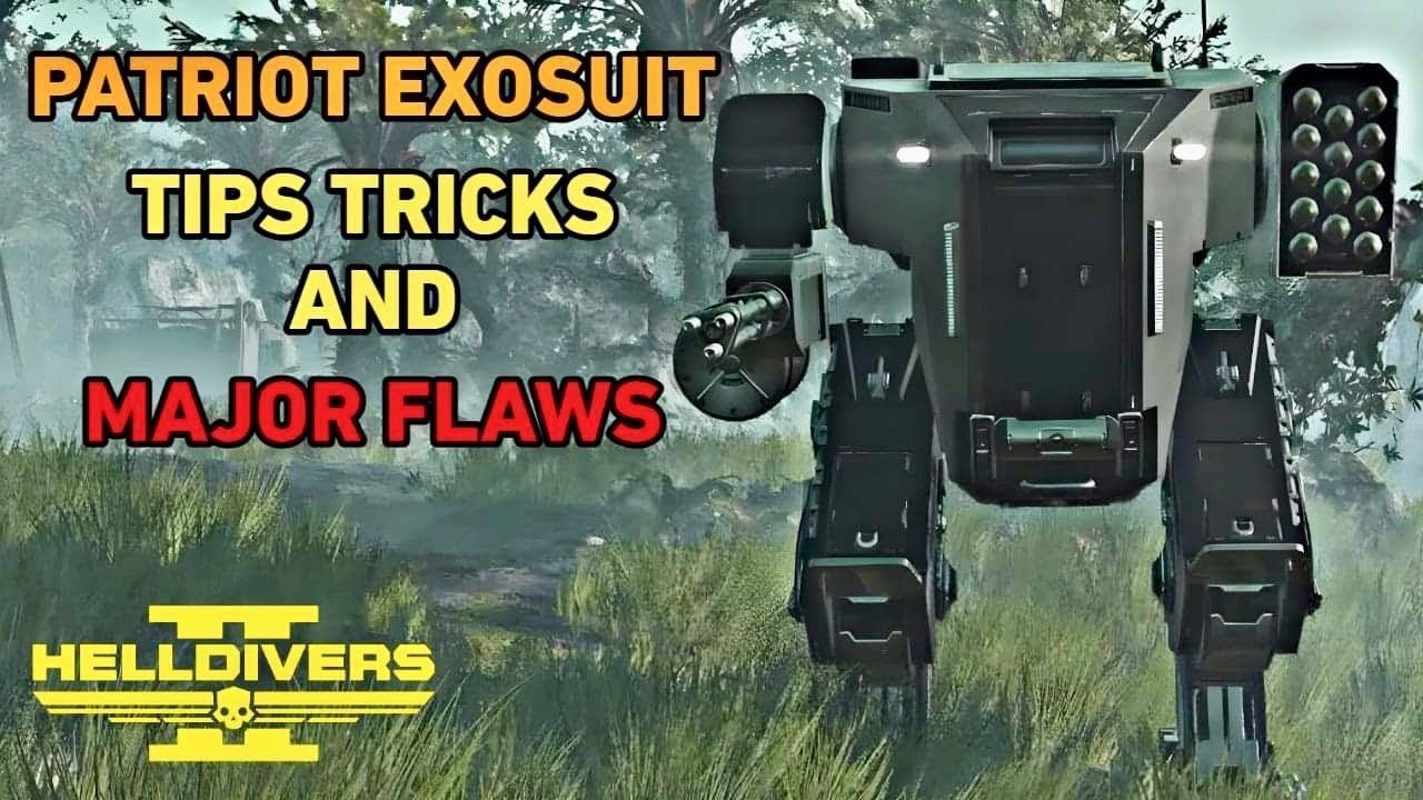 Helldivers 2 Patriot Exosuit Tips Tricks and Major Flaws - YouTube