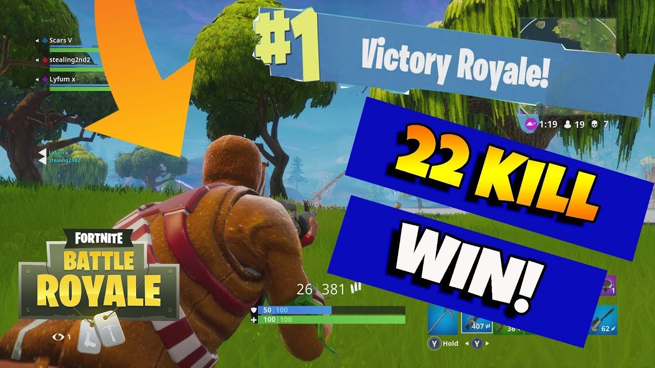 22 KILL SQUAD DUB! (FORTNITE) - YouTube