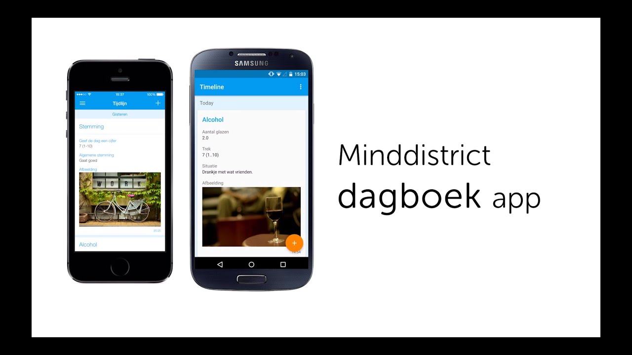 Werken aan je gezondheid met de Minddistrict app - YouTube