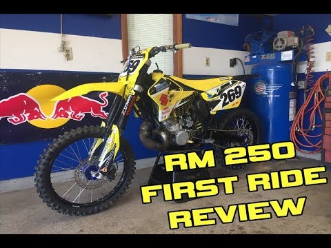 Rm 250 Mod Build First Ride Review - YouTube
