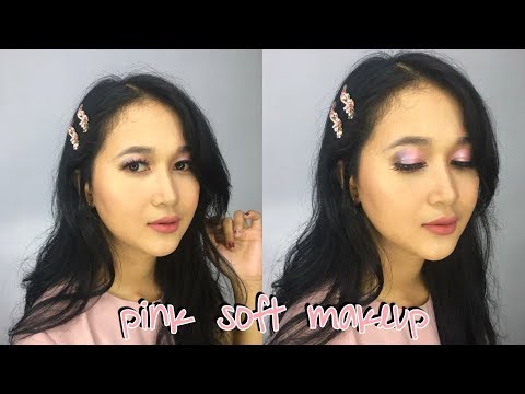 makeupin cewek cantik || pink makeup || makeup pemula #edisiepertama #gadisnias