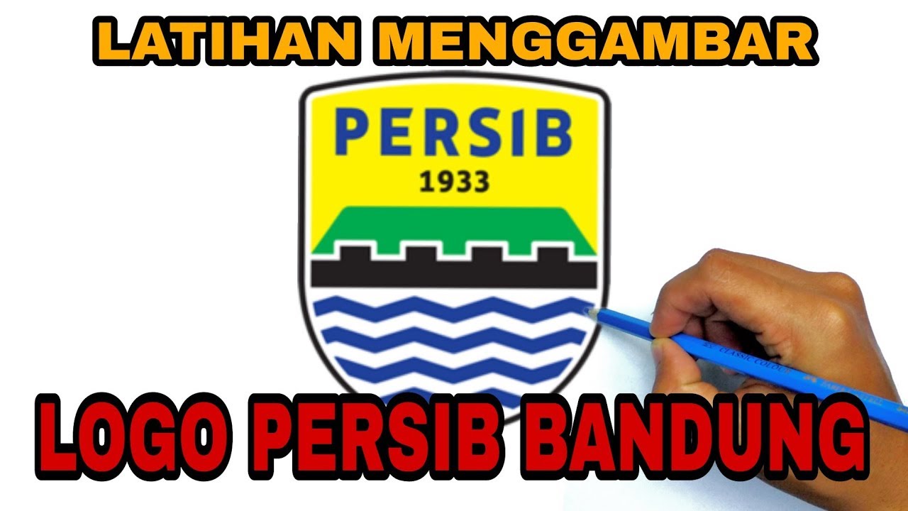 Menggambar Logo Club Sepak Bola PERSIB BANDUNG - YouTube