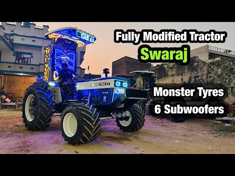Swaraj 744 XT modified tractor - YouTube