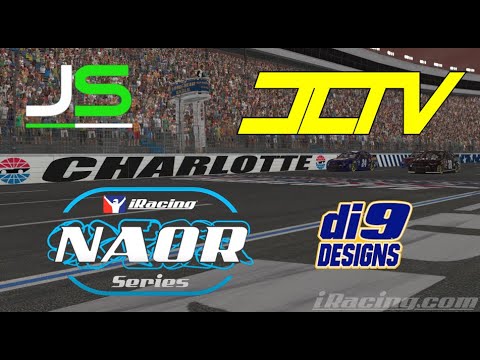 iRacing // Di9 Designs NAOR Series at Charlotte - YouTube