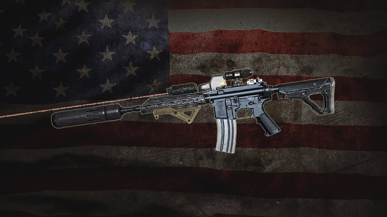 Test preview CSS US Rifle: LWRC M6 MW anims - YouTube