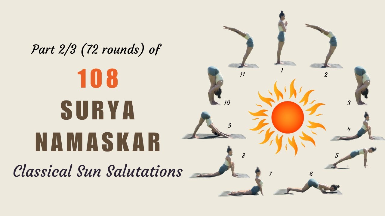 Part 2 3 Of 108 Surya Namaskar Yoga Hatha Yoga For Beginners part-2-3-of-108-surya-namaskar-yoga-hatha-yoga-for-beginners