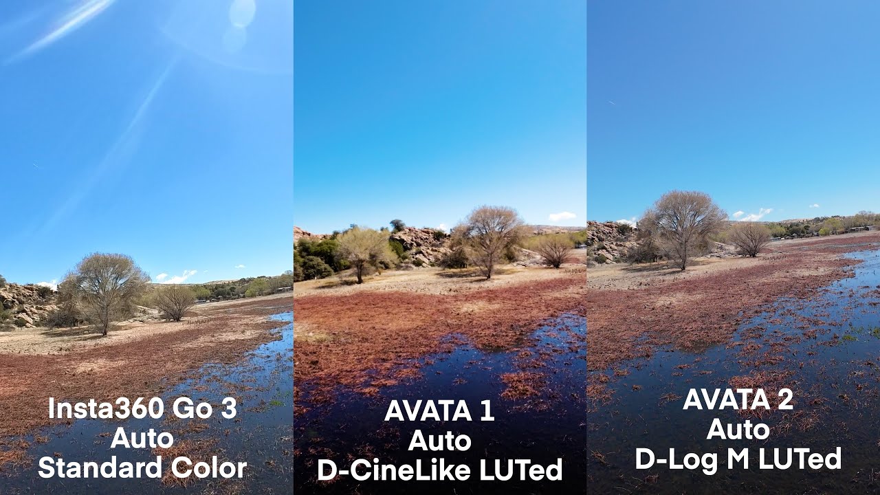 AVATA 2 Comparison Footage — Avata 2, Avata 1, Insta360 Go3 - YouTube