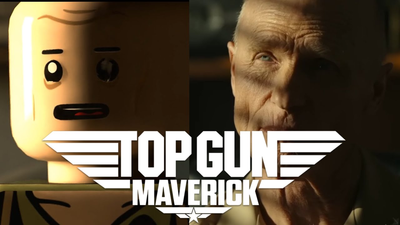 Top Gun: Maverick - Official Trailer in LEGO - Side by Side Version ...