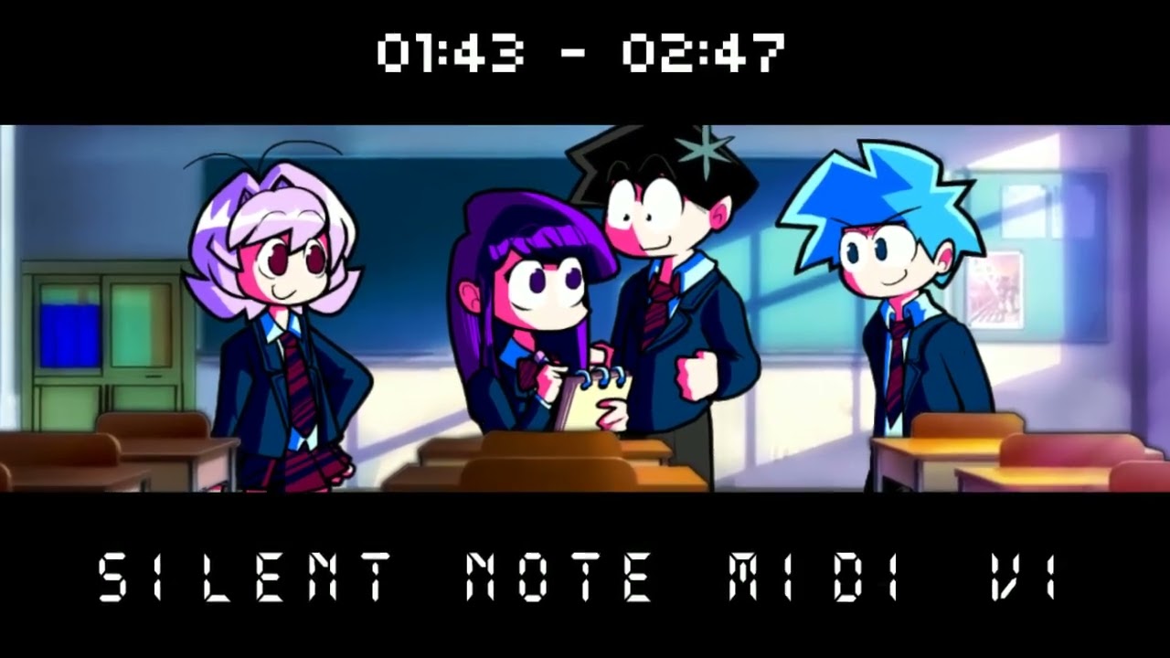 FNF Silent Note MIDI V1 + Download - YouTube