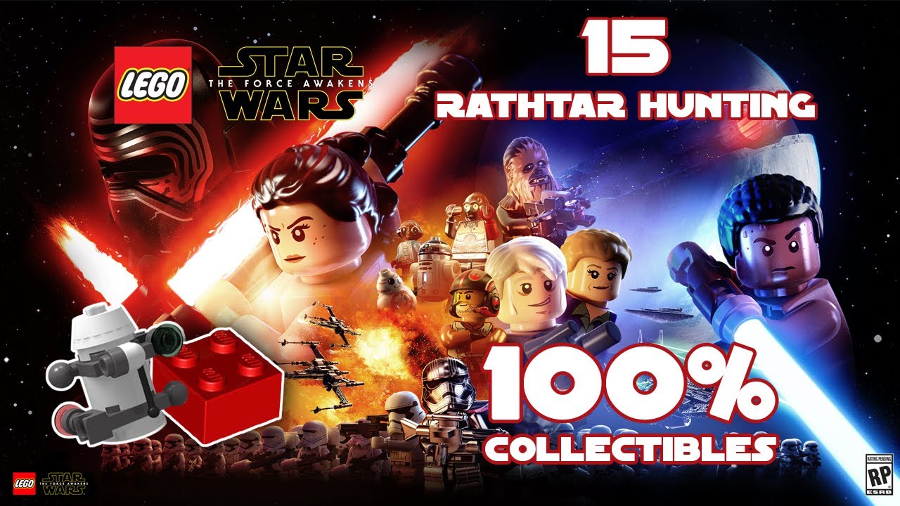 LEGO Star Wars The Force Awakens (All Collectibles) - Rathtar Hunting ...
