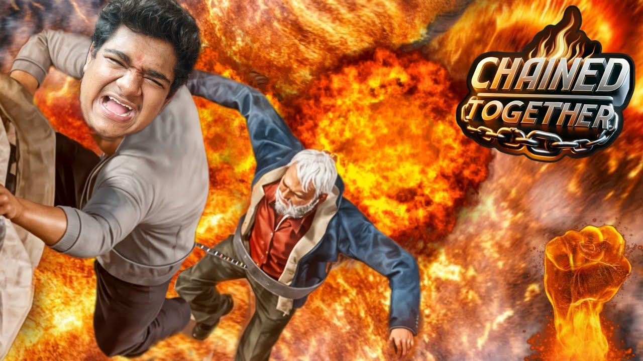 Funniest Chained Together Game Ever 🤣 | LAVA MODE WITH WINGS - YouTube