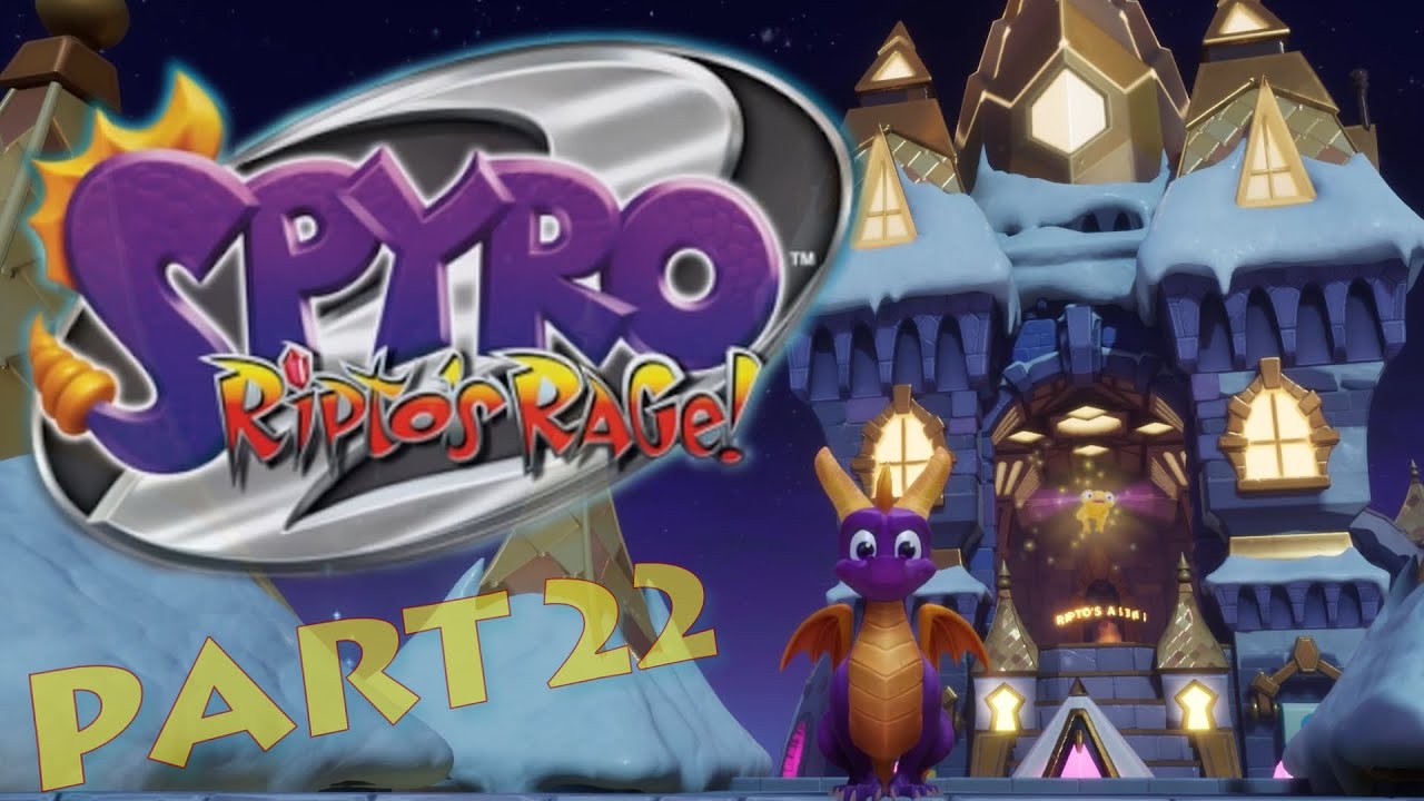 Spyro 2 Ripto's rage Part 22 Gameplay 100% Full Game Ultra settings ...