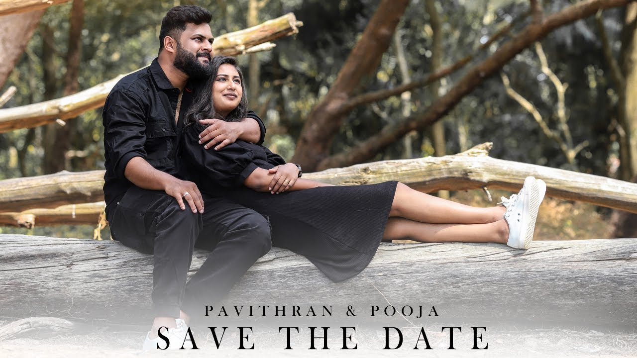 Save The Date | Pavithran & Pooja | Highlight Video - YouTube