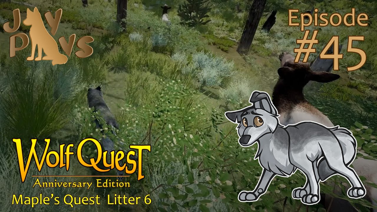 A Great and Creeping Hunger | WolfQuest Ultra Ironwolf: Maple's Quest ...