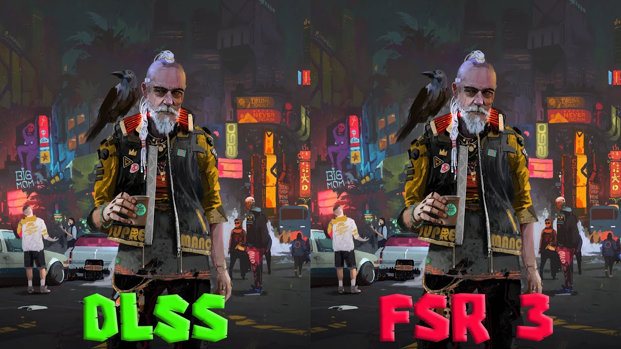 Cyberpunk 2077 | FSR 3 Test | DLSS vs FSR 3 | GTX 1650 | High | 1080P ...