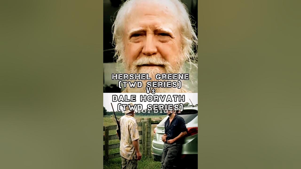 hershel greene vs dale horvath - YouTube