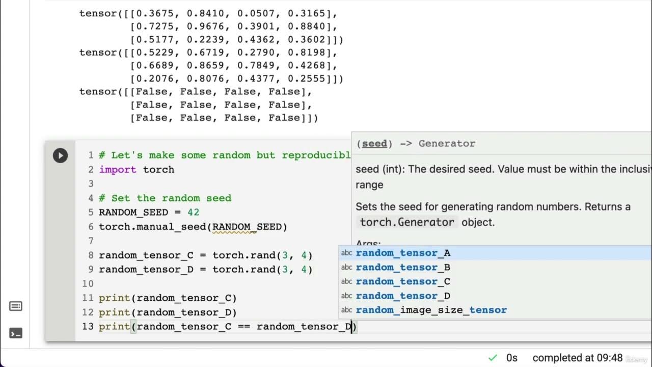 PyTorch Reproducibility ||Taking the Random Out of Random - YouTube