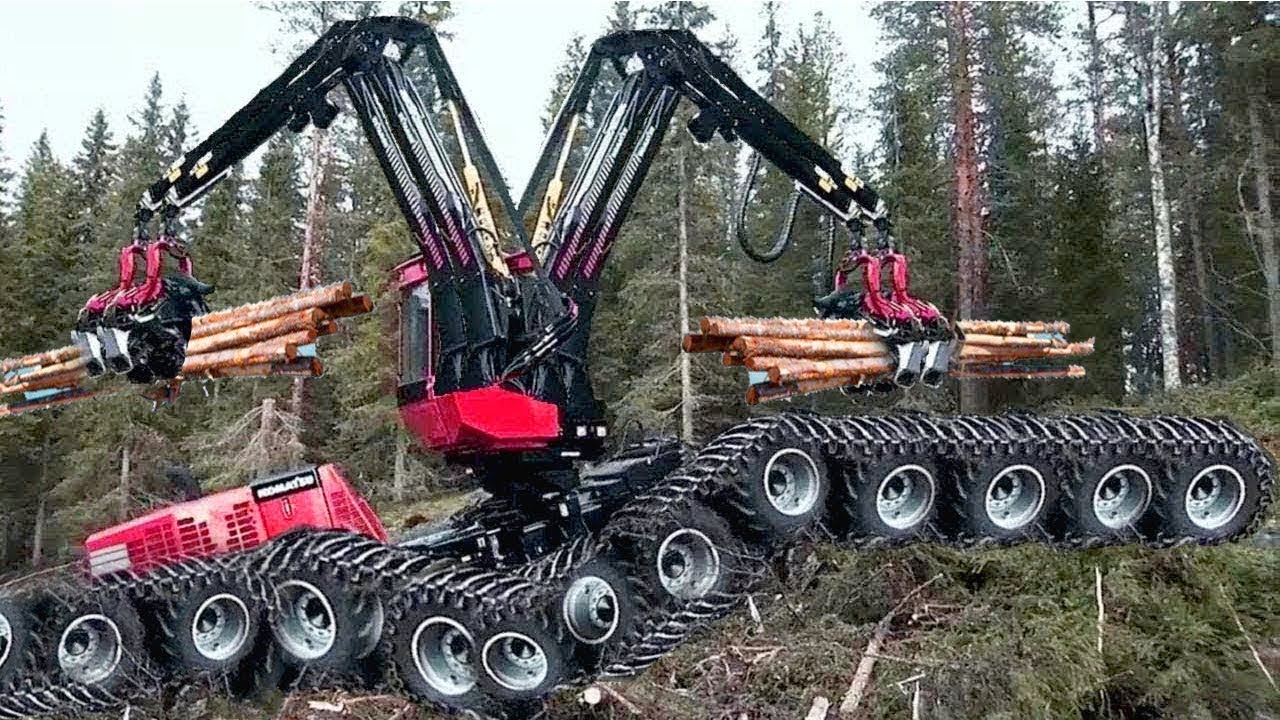 The Modern Giant Tree Felling - Machine Works in an Agile And ...