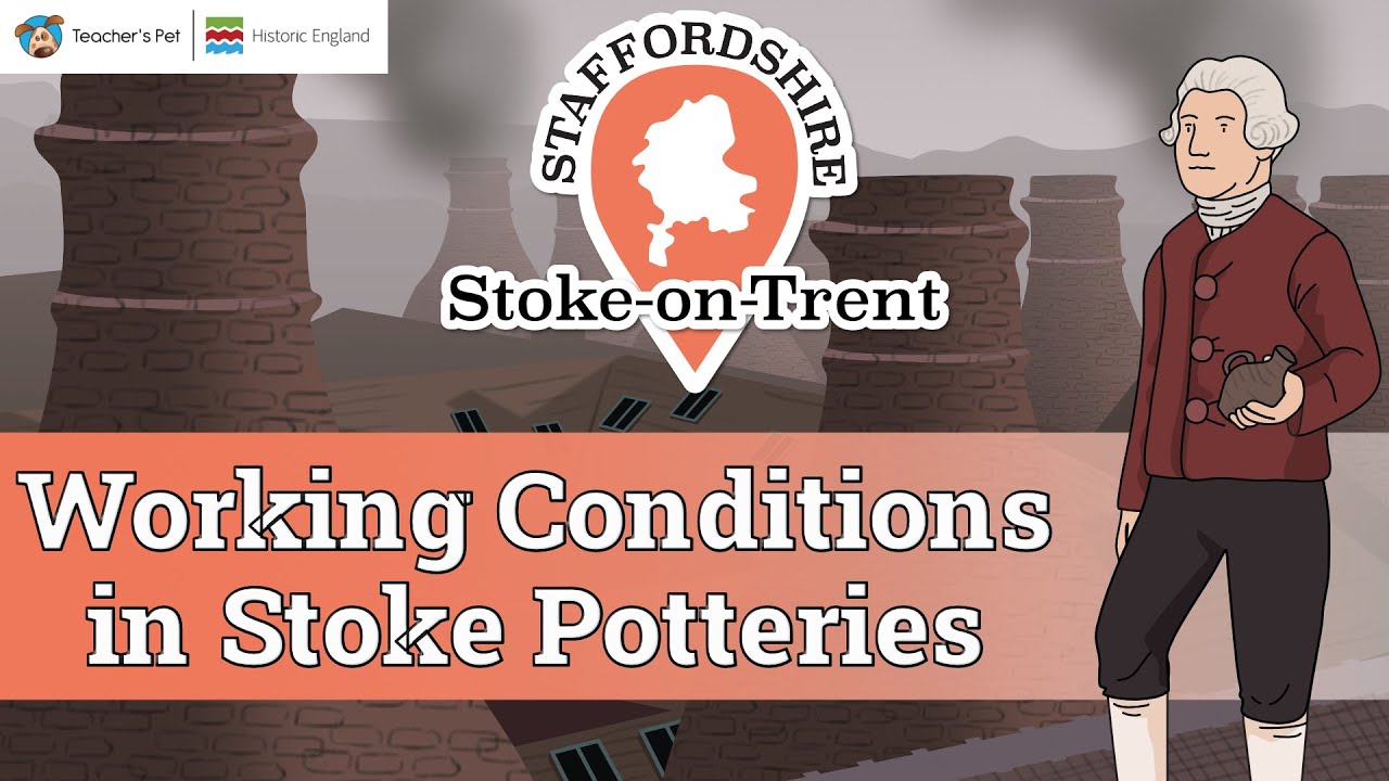 Stoke on Trent Local History | Working Conditions in Stoke Potteries ...