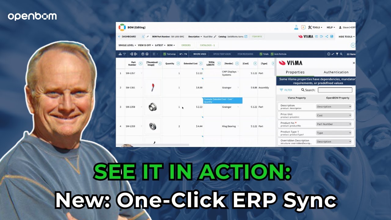 New ERP Feature: One-Click Single Item Export (Visma, NetSuite & More ...