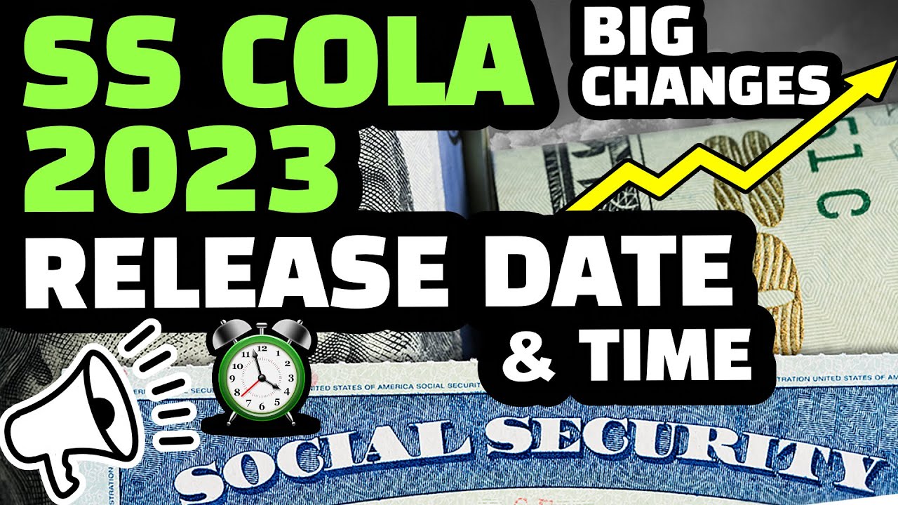 2023 SOCIAL SECURITY : SOCIAL SECURITY COLA 2023 RELEASE DATE | 2 ...