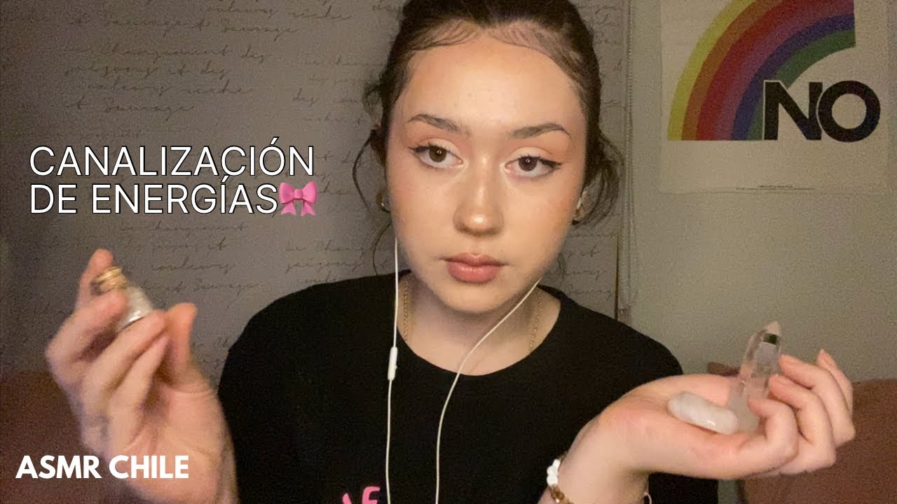 ASMR ATRAE ENERGÍAS DE AMOR Y TRANQUILIDAD + BRUSHING + MOUTH SOUNDS ...