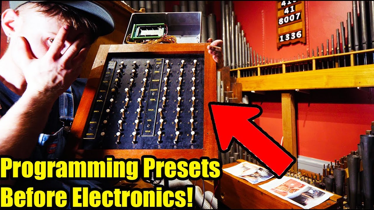 100 year old church organs had programmable presets! I BOUGHT A CHURCH ...